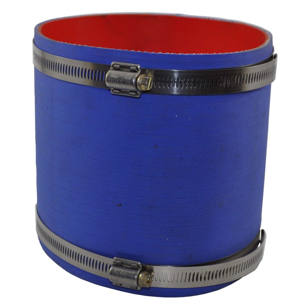6" Flex Hose with clamps | pdblowers, Inc.