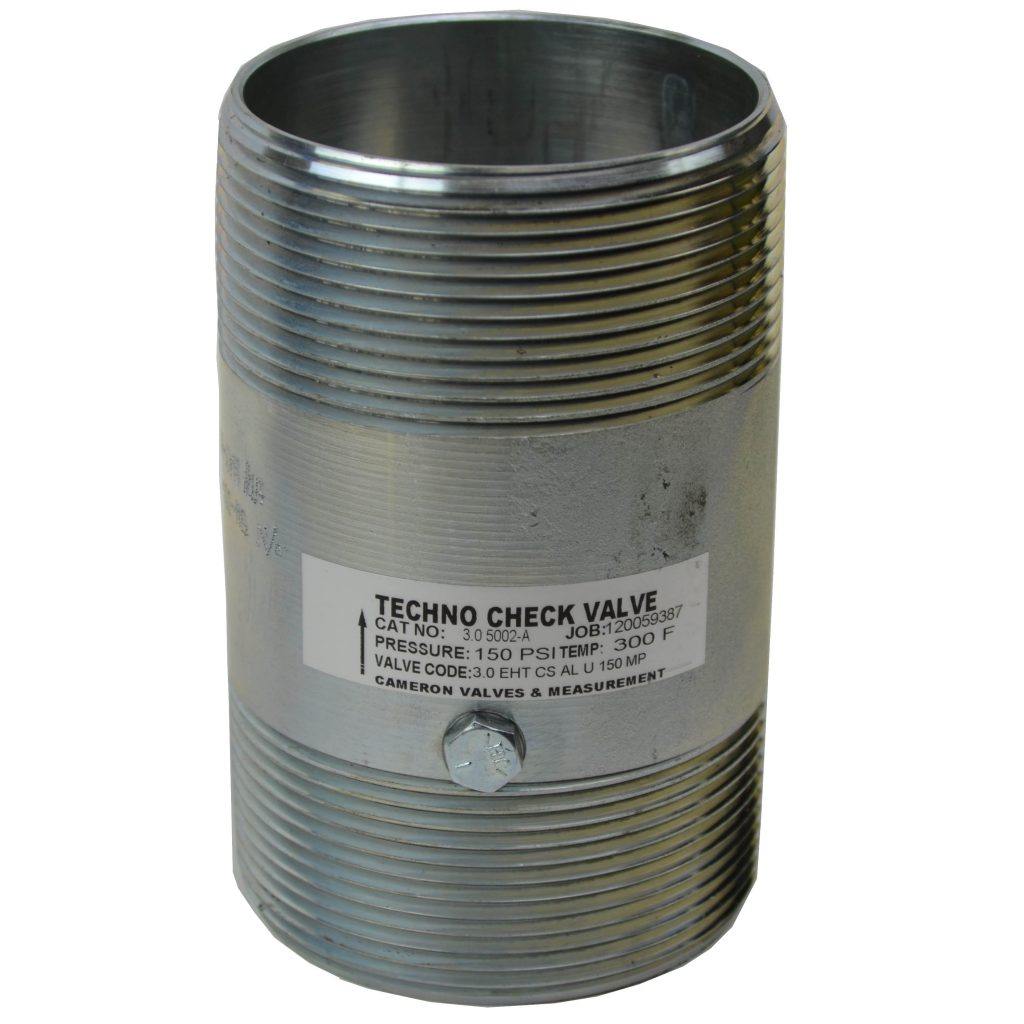 3" Inline Check Valve | pdblowers, Inc.