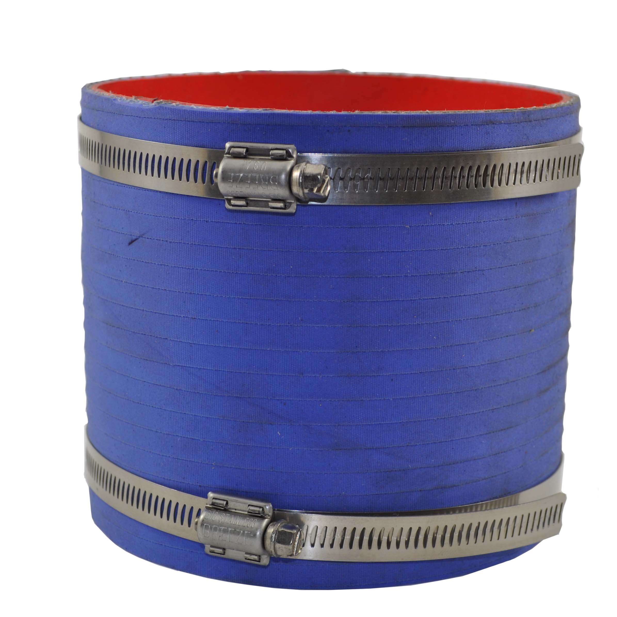 5" Flex Hose with clamps | connector for blower & vacuum pump systems