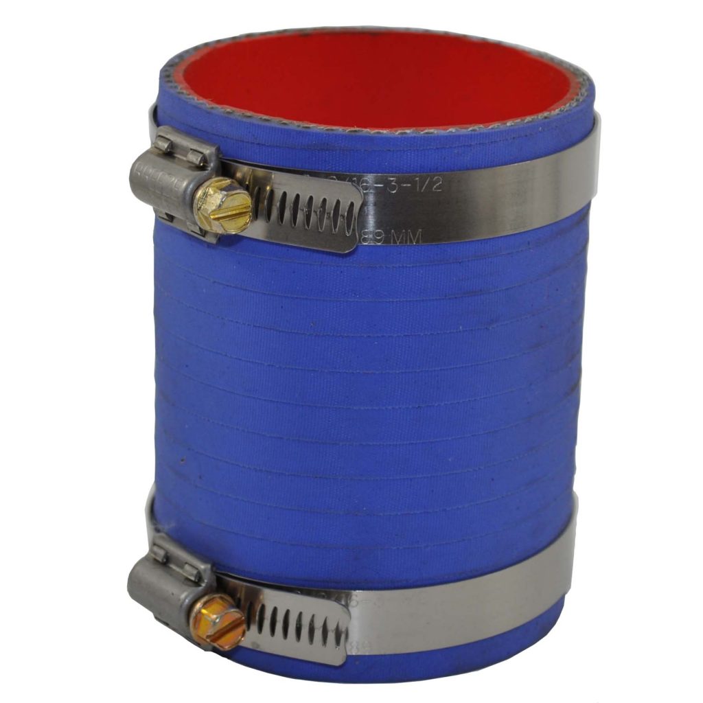 2.5" Flex Hose with clamps | pdblowers, Inc.