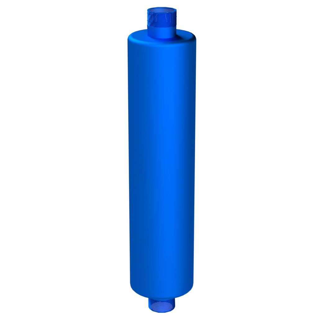 Blower Silencers, Threaded 2", Universal RIS/SD-2 | pdblowers, Inc.