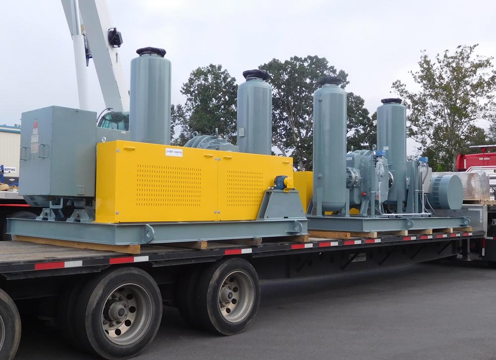 Roots RAS-J and RGS-J Large Rotary Blowers | pdblowers, Inc.