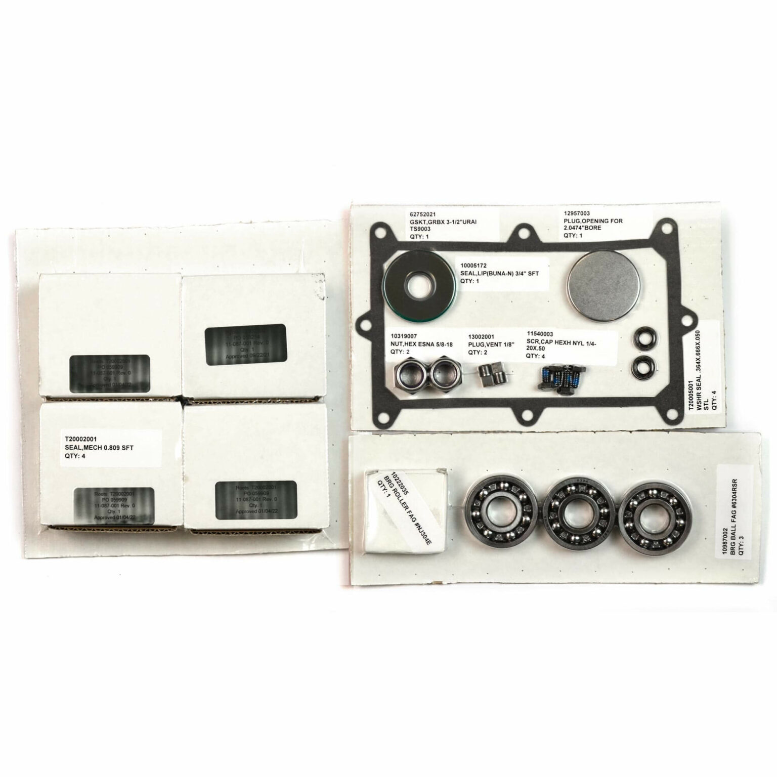 Roots Blower Replacement Parts and Repair Kits | pdblowers, Inc.