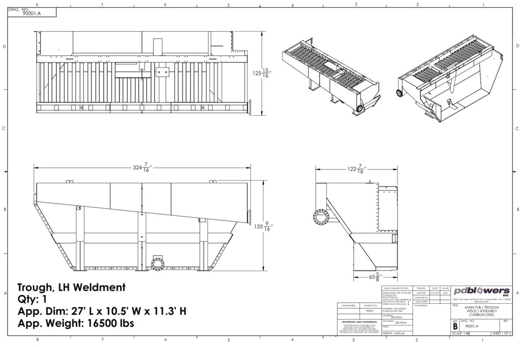 Dewatering Bucket Wheels | pdblowers, Inc.