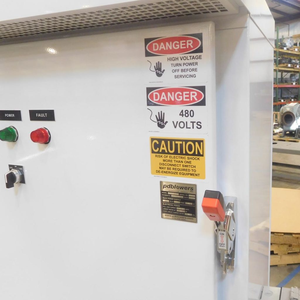 VFD Control System with Remote Radio Control | pdblowers, Inc.