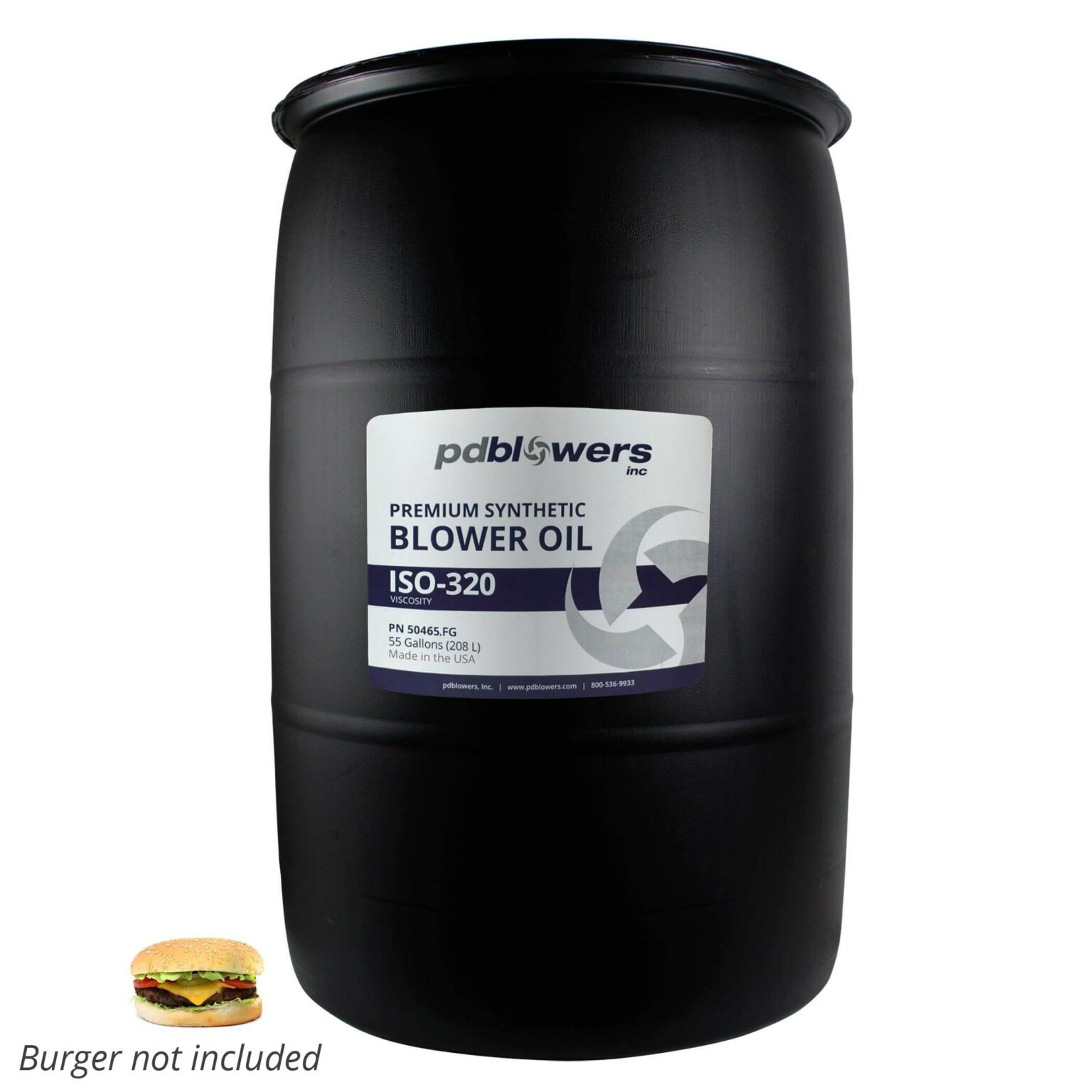 H1 Food Grade Roots Blower Oil, VG-320 55-Gal | pdblowers, Inc.