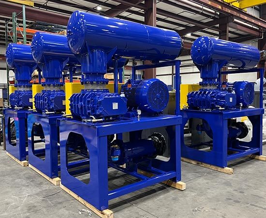 Industrial Painting | 60' Drive Through Paint Booth | pdblowers, Inc.